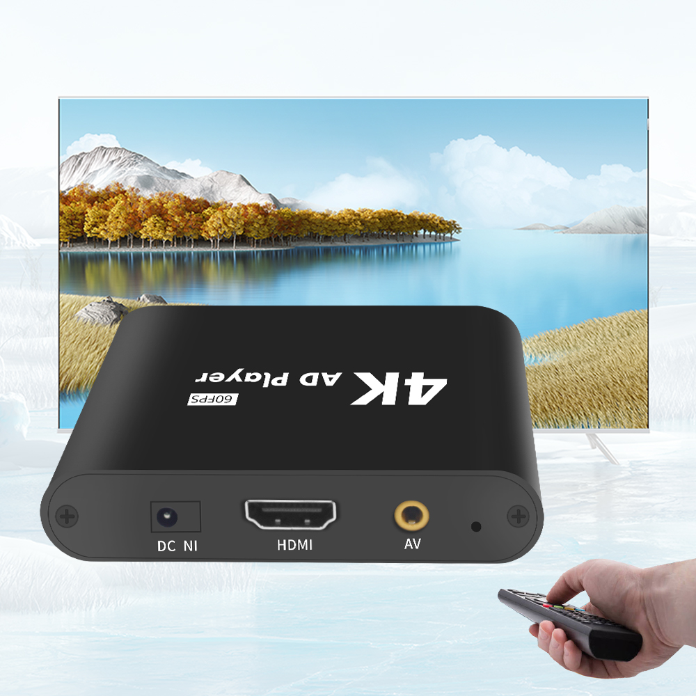 4K 60FPS AD Player Digital Signage Player Box RSH-PDM10H-Shenzhen ...