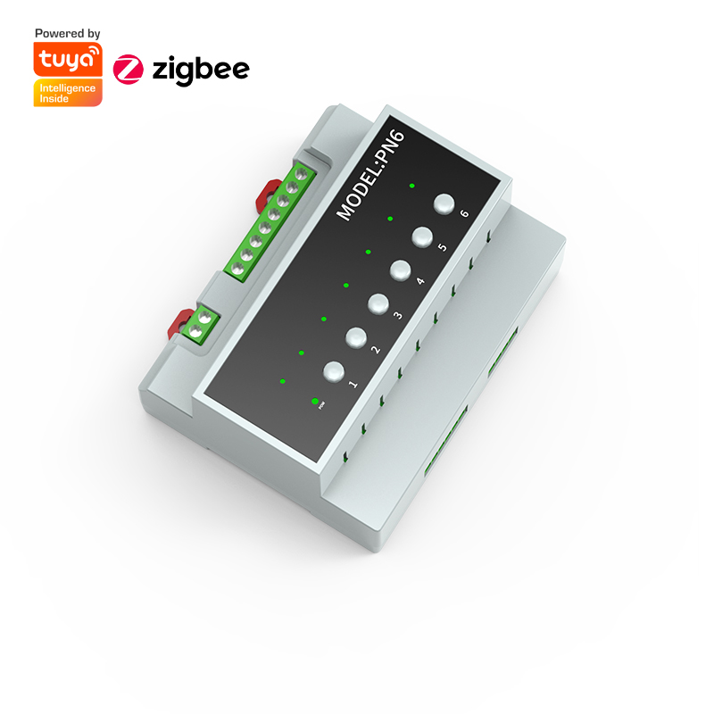 WiFi/ZigBee 6 Channel Power Supply Smart Breaker(RSH-SB-6)-Shenzhen ...